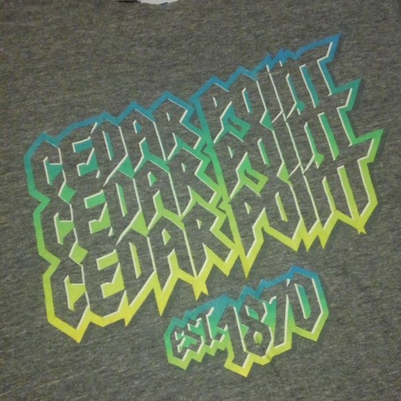 Cedar Fair | Shirts | Cedar Point Shirt 87 Xl Usa Roller Coasters ...